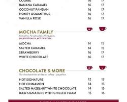 Costa Coffee Menu Latest Prices UK 2025