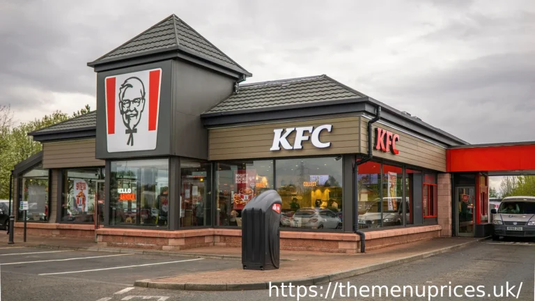 KFC Riceboxes & Salads Menu Prices UK