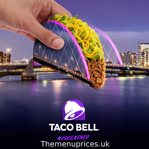 Taco Bell Cravings Value Boxes Menu Prices UK