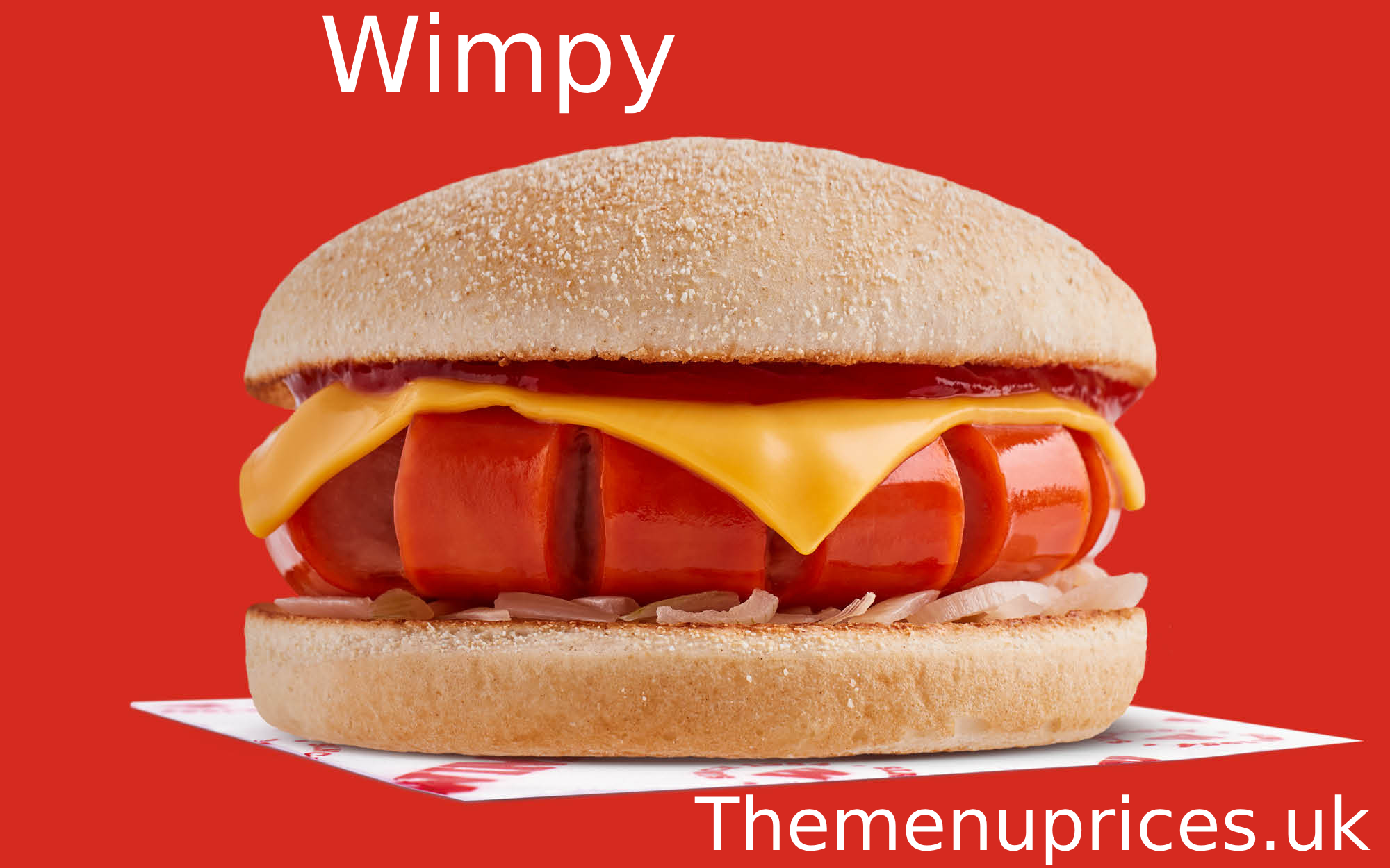 Wimpy Menu Latest Prices UK 2025
