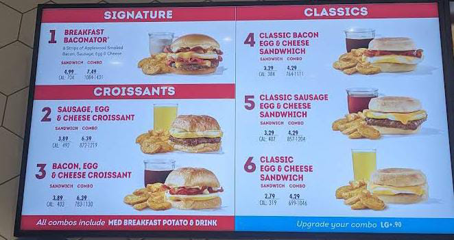 Wendys Menu Latest Prices UK 2025