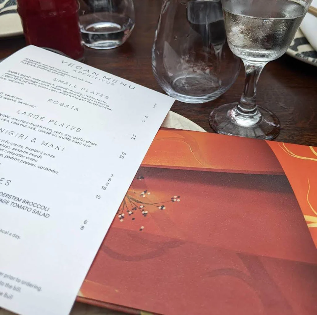 Sushi Samba Covent Garden Menu Latest Prices UK 2025