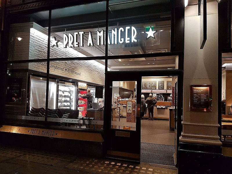 Pret A Manger Strand Menu Latest Prices UK 2025