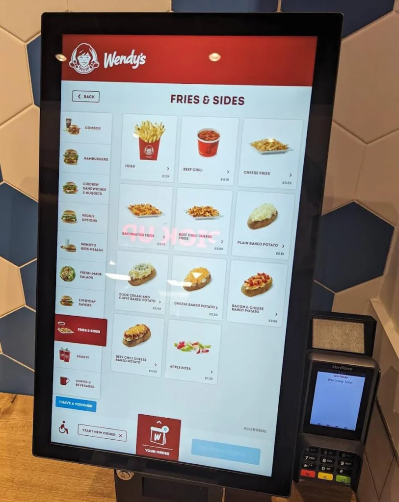 Wendy’s UK Menu Latest Prices UK 2025